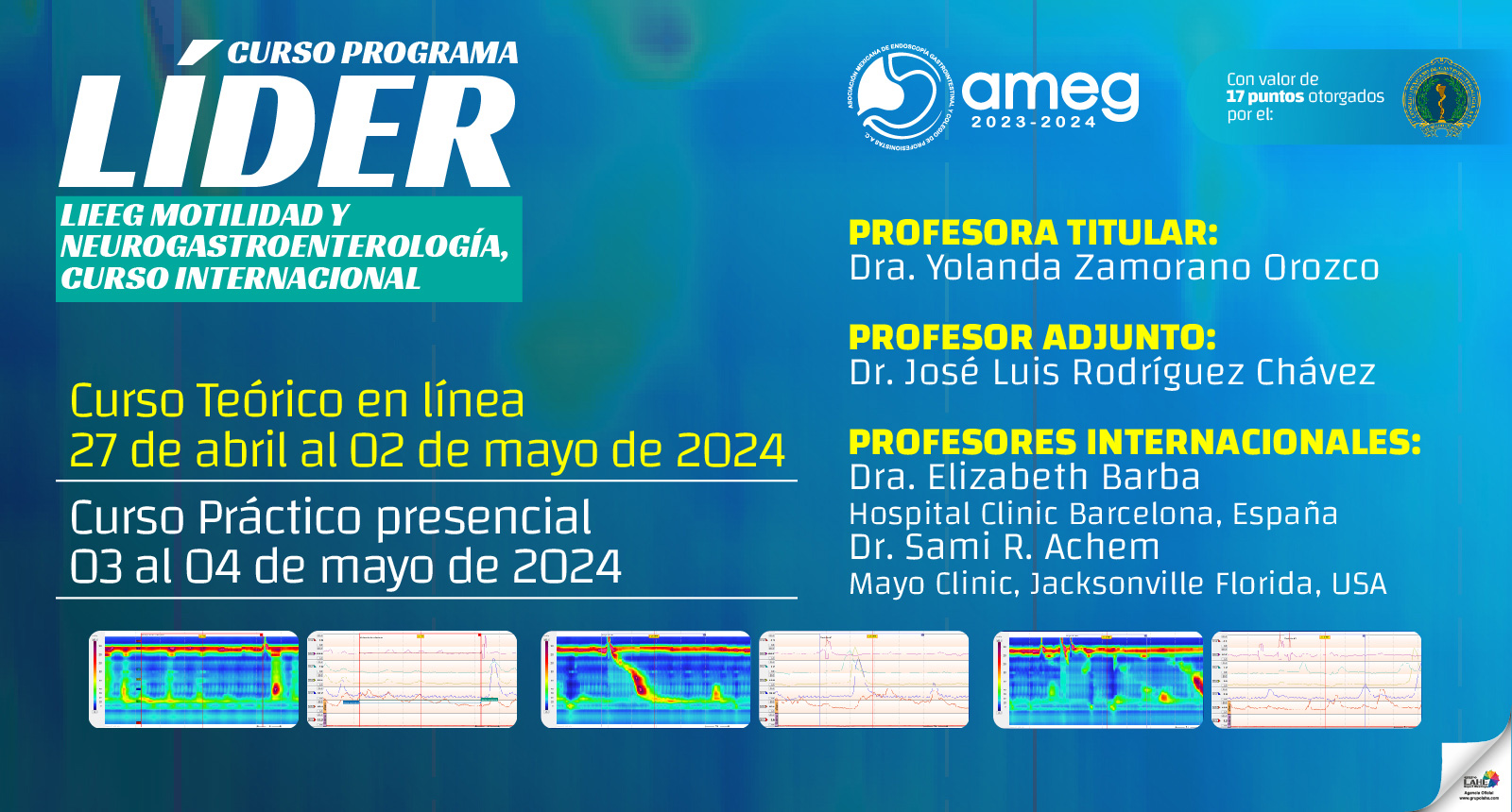 Actividades académicas AMEG